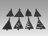 Christmas tree toy set 3D model | CGTrader