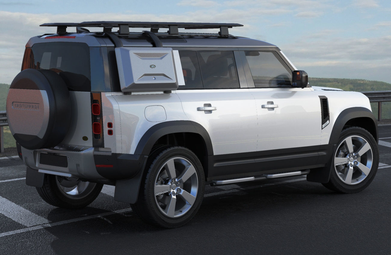 Land Rover Defender 110 2020 3D model | CGTrader