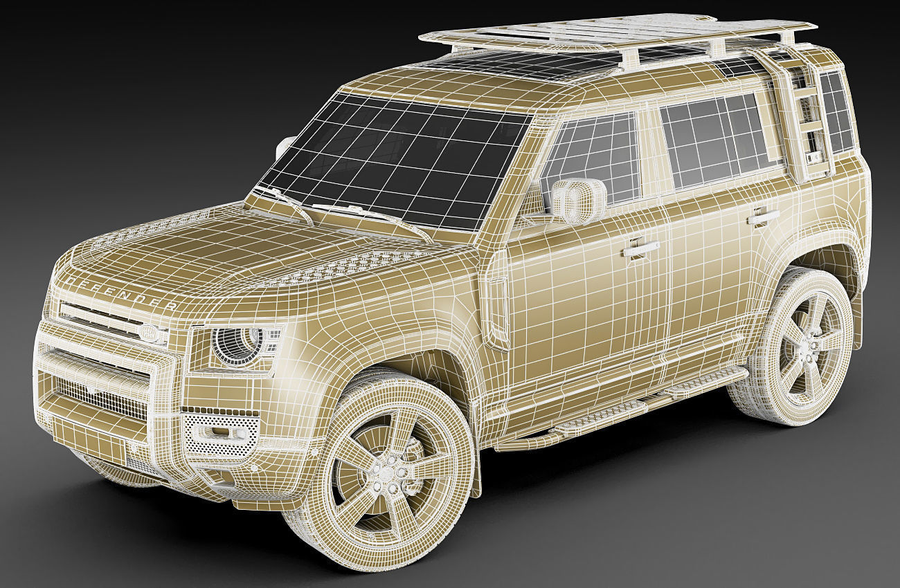 Land Rover Defender 110 2020 3D model | CGTrader