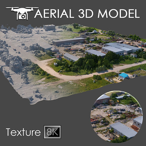 Aerial scan 5 3D model | CGTrader