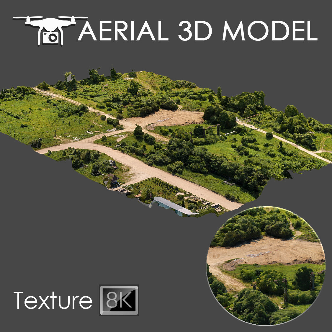 Aerial scan 6 3D model | CGTrader