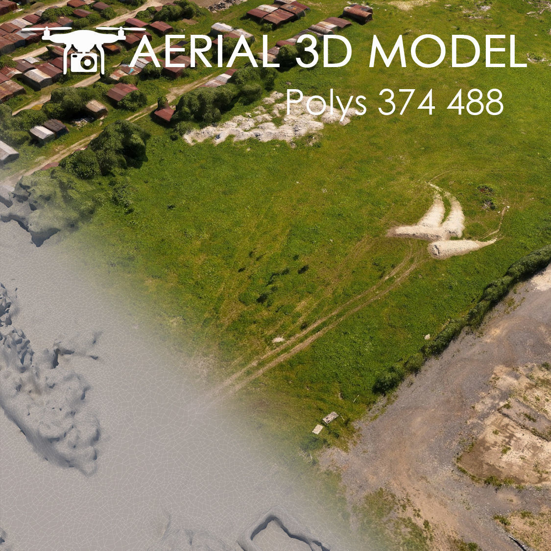 Aerial scan 7 3D model | CGTrader