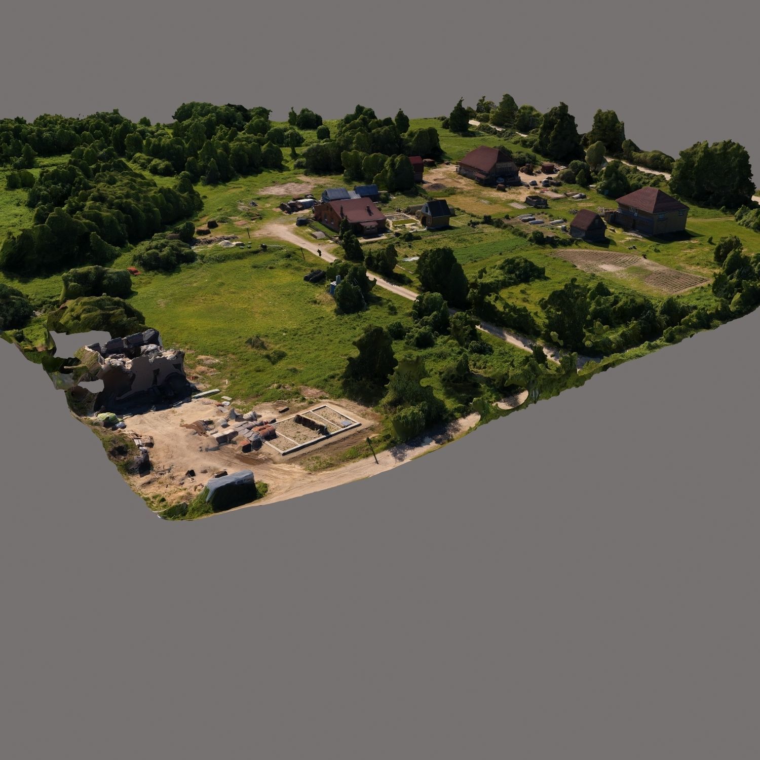 Aerial scan 9 3D model | CGTrader