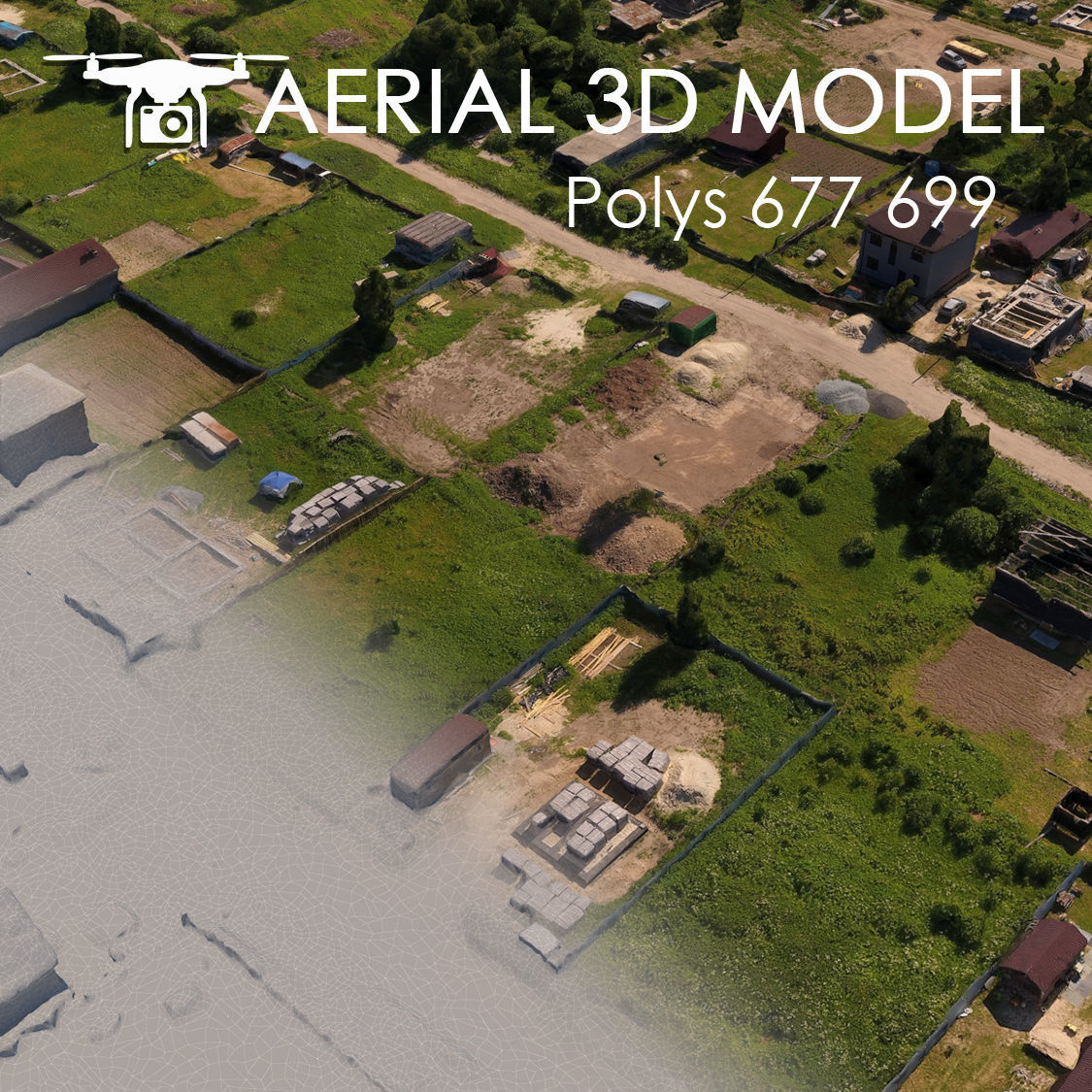 Aerial scan 11 3D model | CGTrader