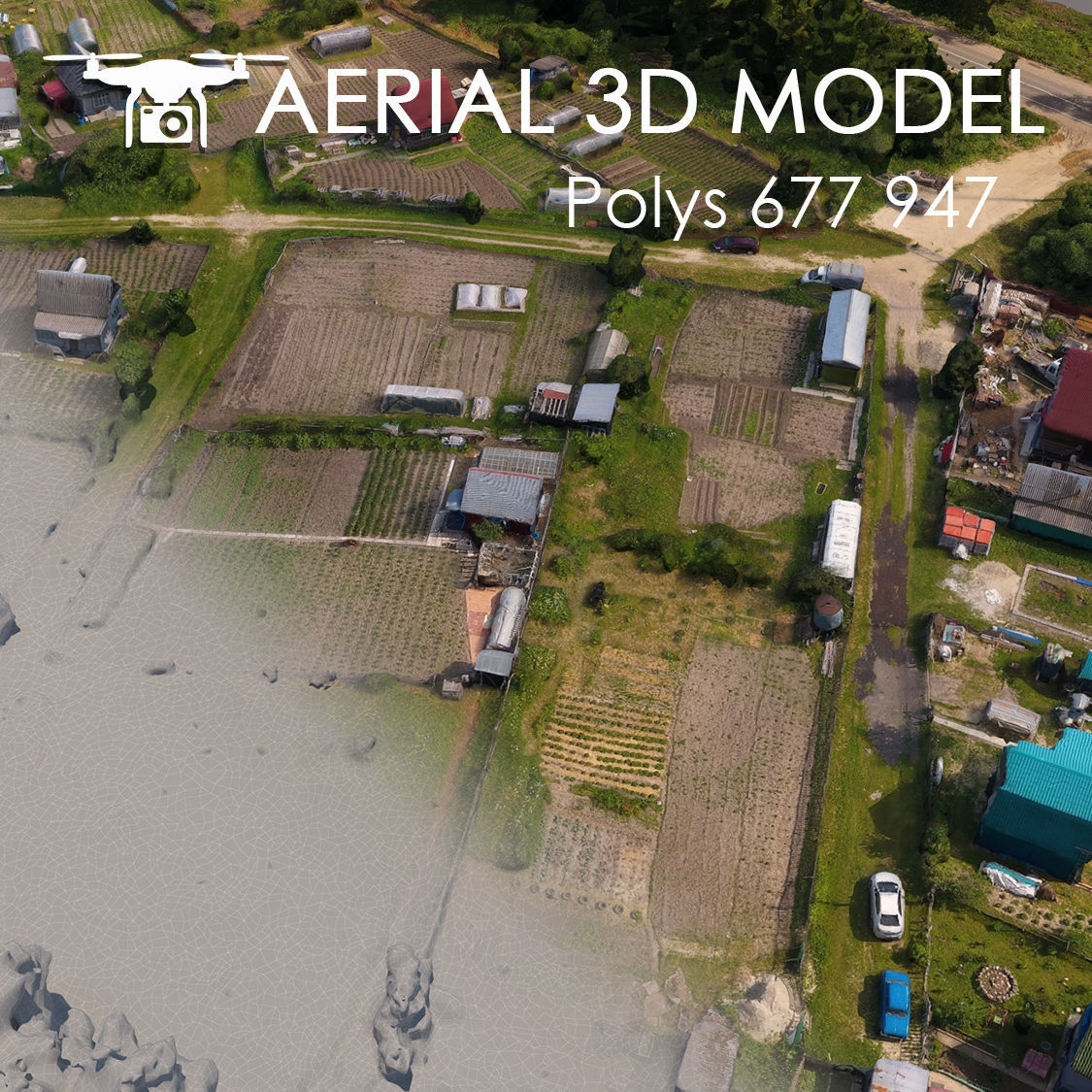 Aerial scan 12 3D model | CGTrader