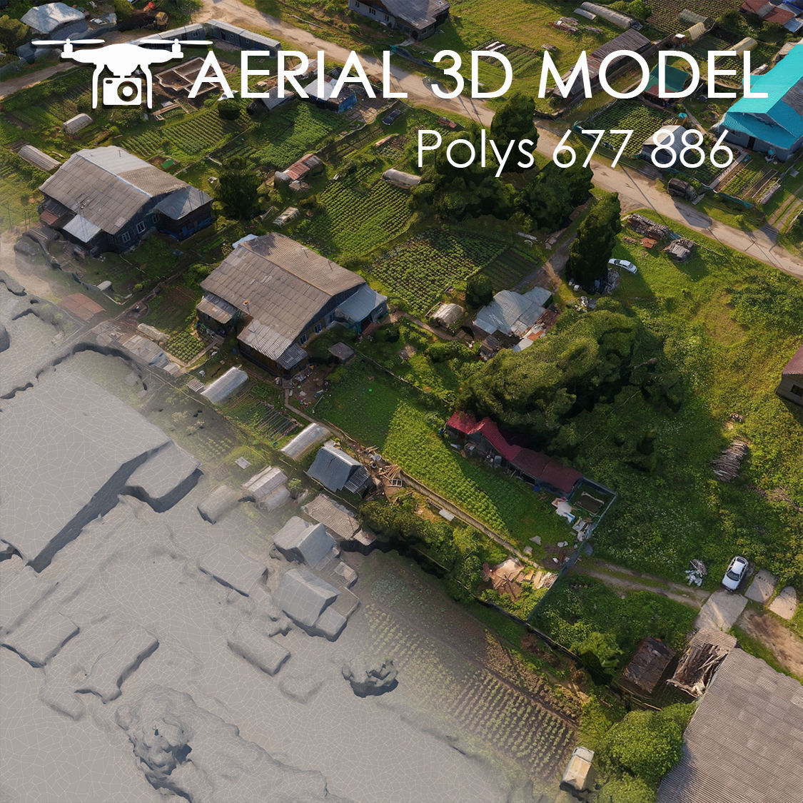 Aerial scan 13 3D model | CGTrader