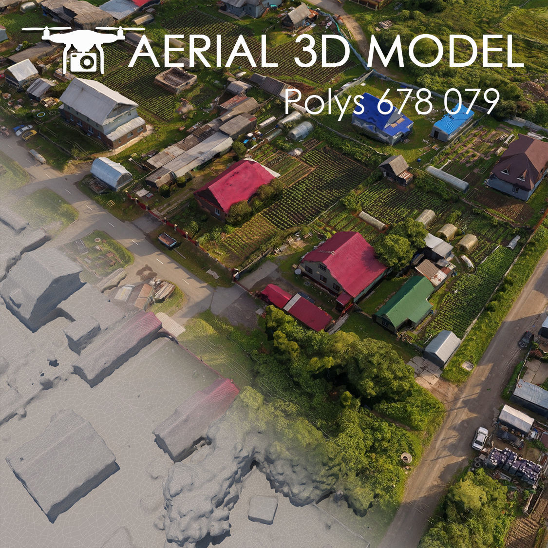 Aerial scan 14 3D model | CGTrader