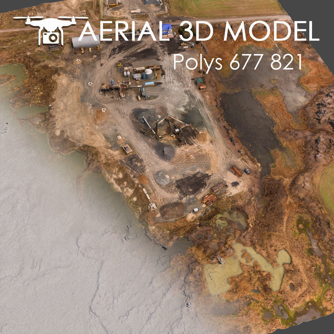 Aerial scan 24 3D model | CGTrader
