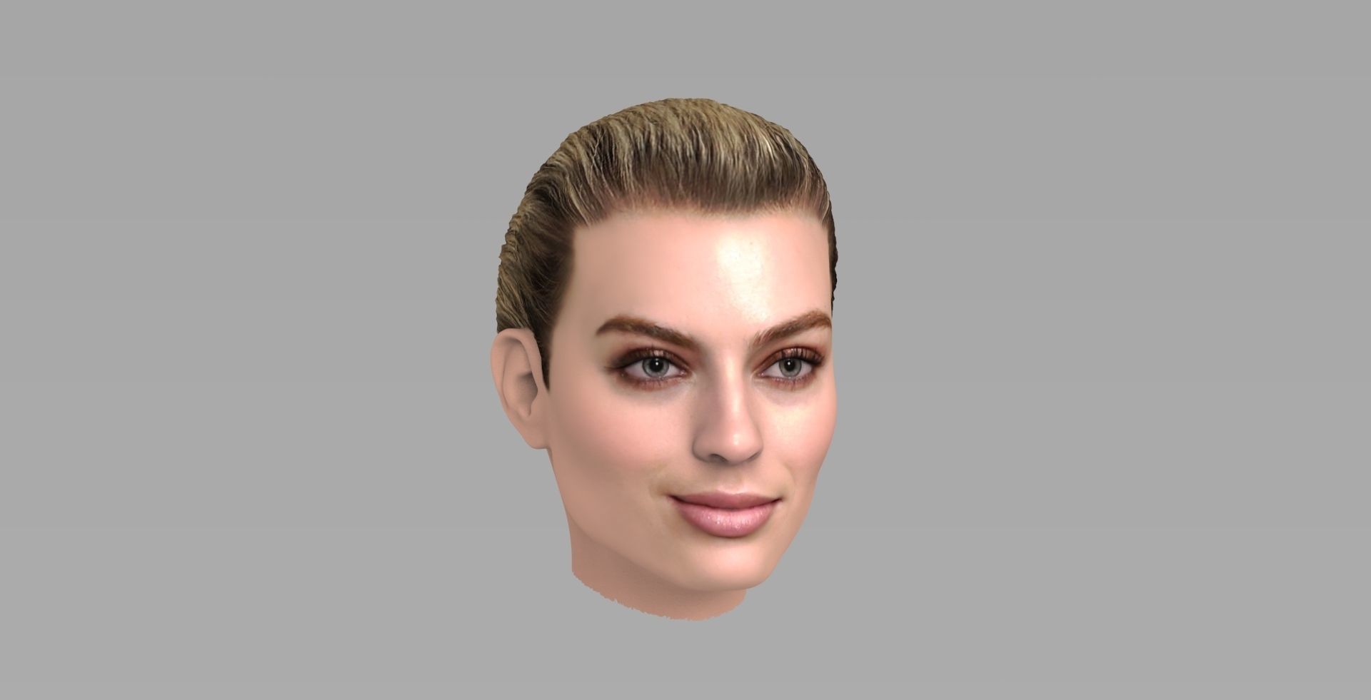 Margot Robbie 3D model | CGTrader