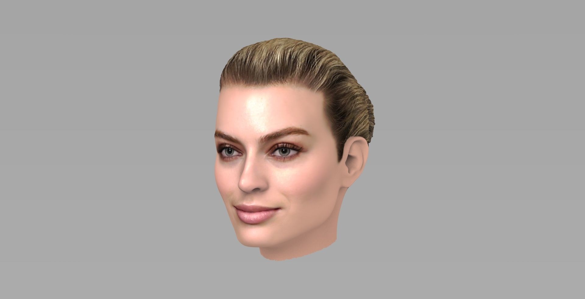 Margot Robbie 3D model | CGTrader