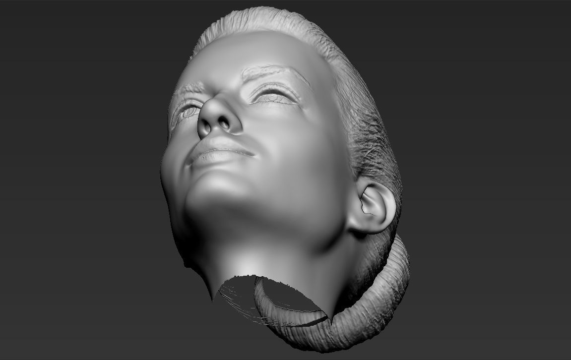 Margot Robbie 3D model | CGTrader