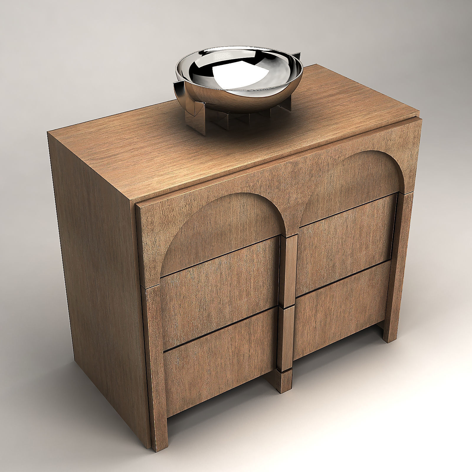 ROMAN CHEST MILLING ROAD ORIGINALS MR8475 3D model | CGTrader