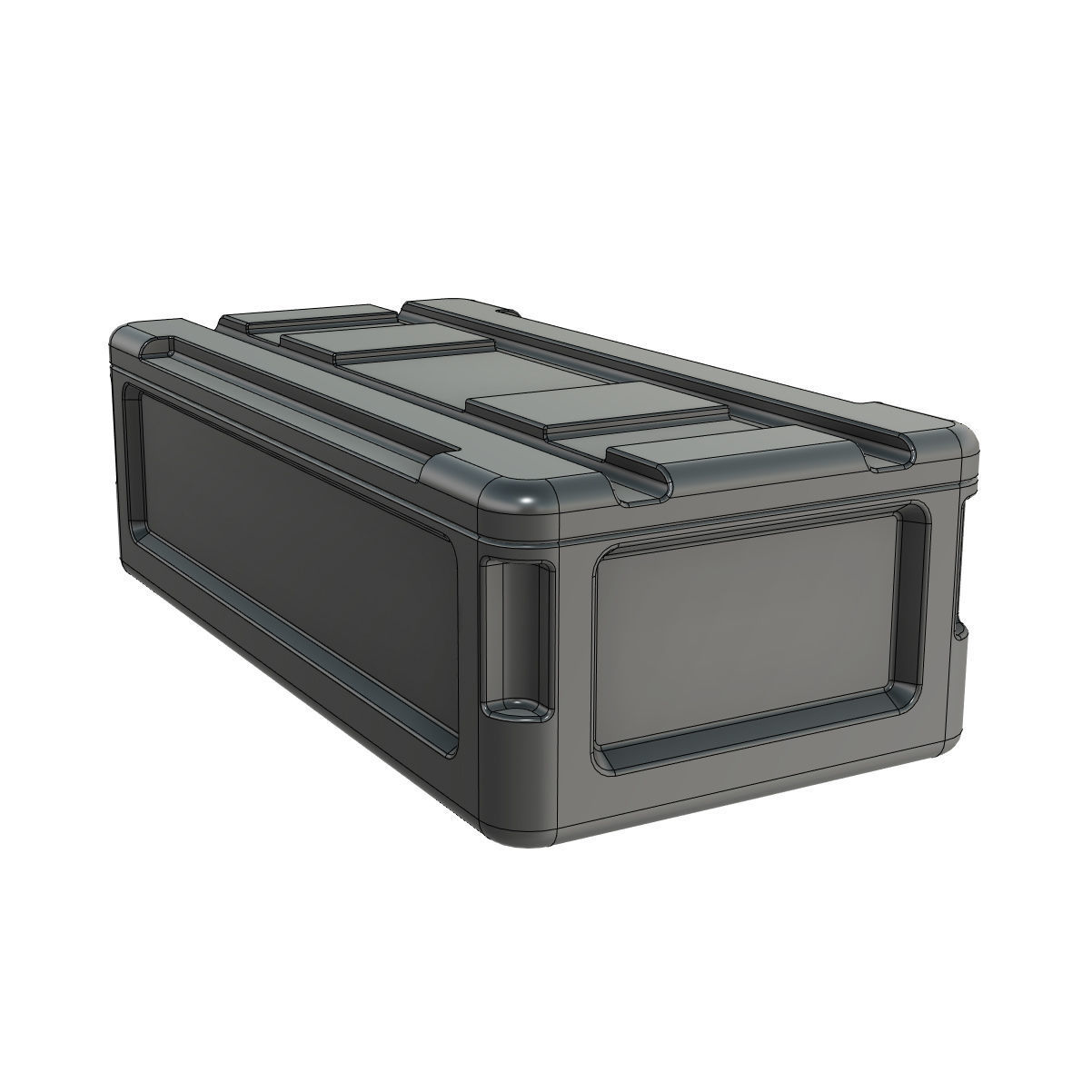 Long Military Container 3D model STL