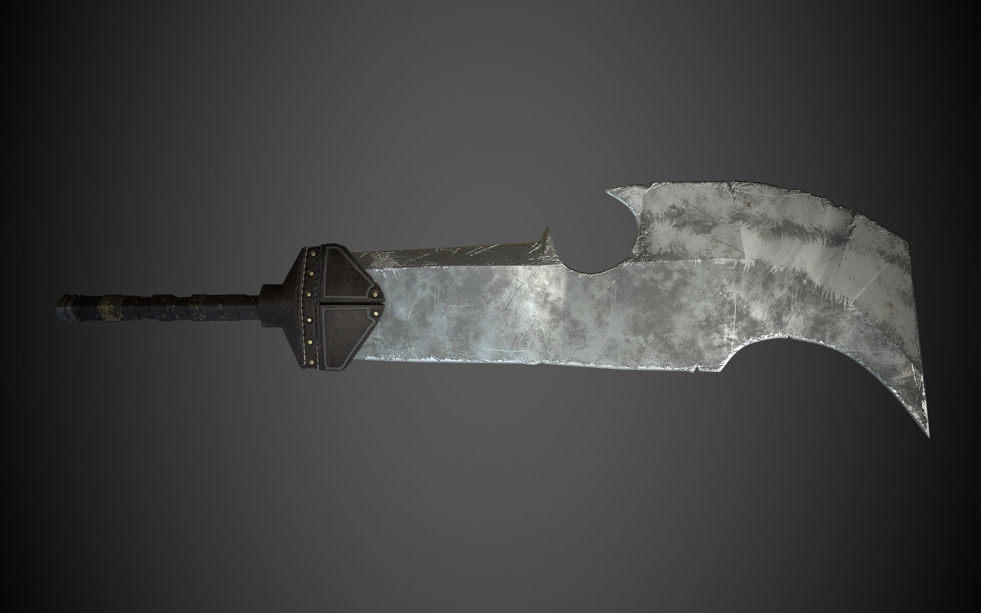 3D model Rustic Blade Swords VR / AR / low-poly | CGTrader