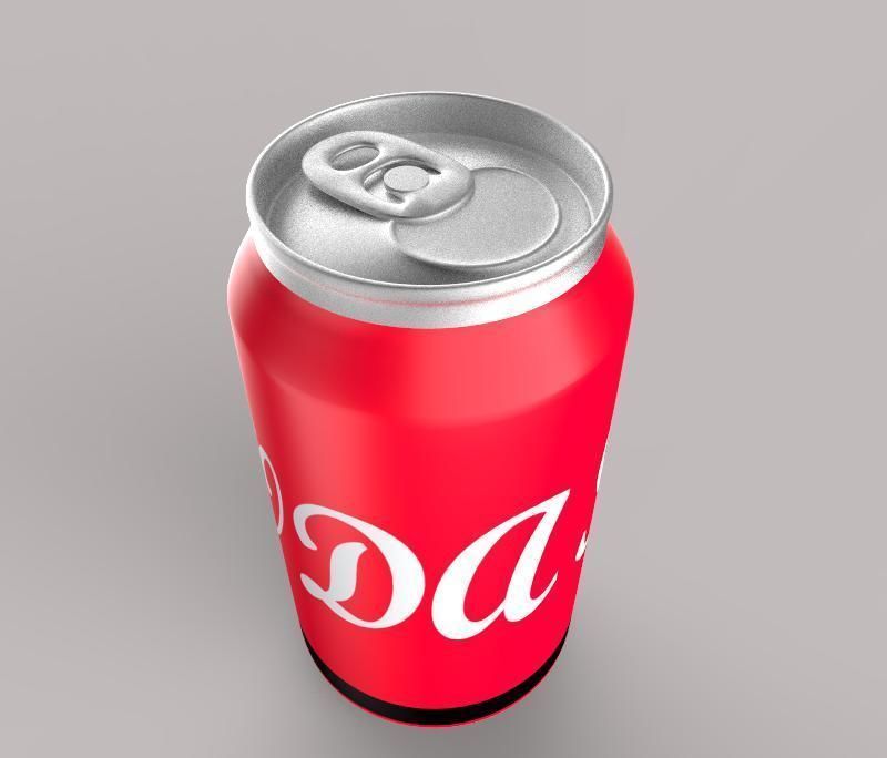 Soda Can 3D model MAX 3DS FBX