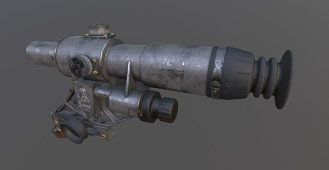 Guns Machine Guns With Scopes