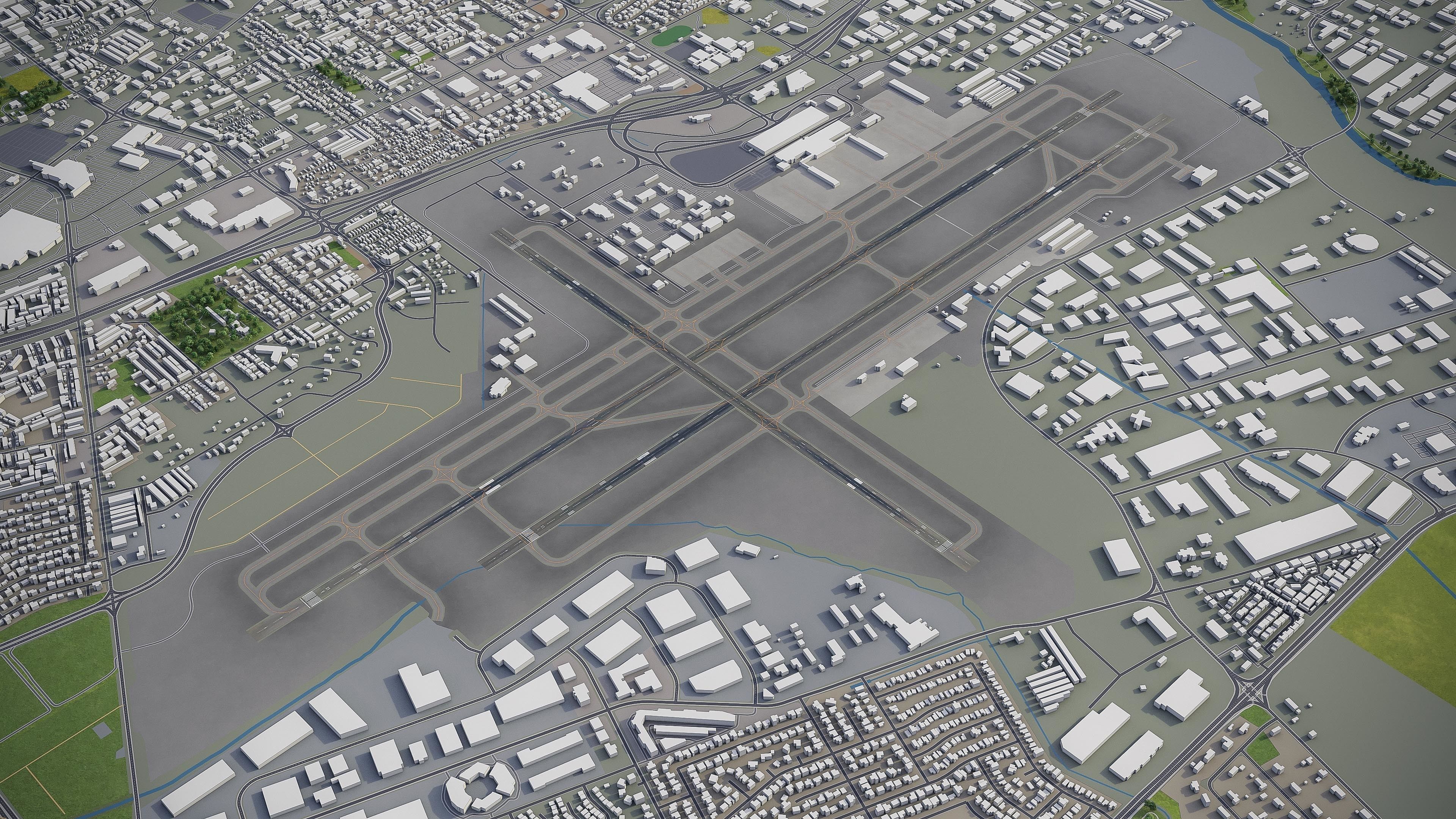 3D model Reno-Sparks VR / AR / low-poly | CGTrader