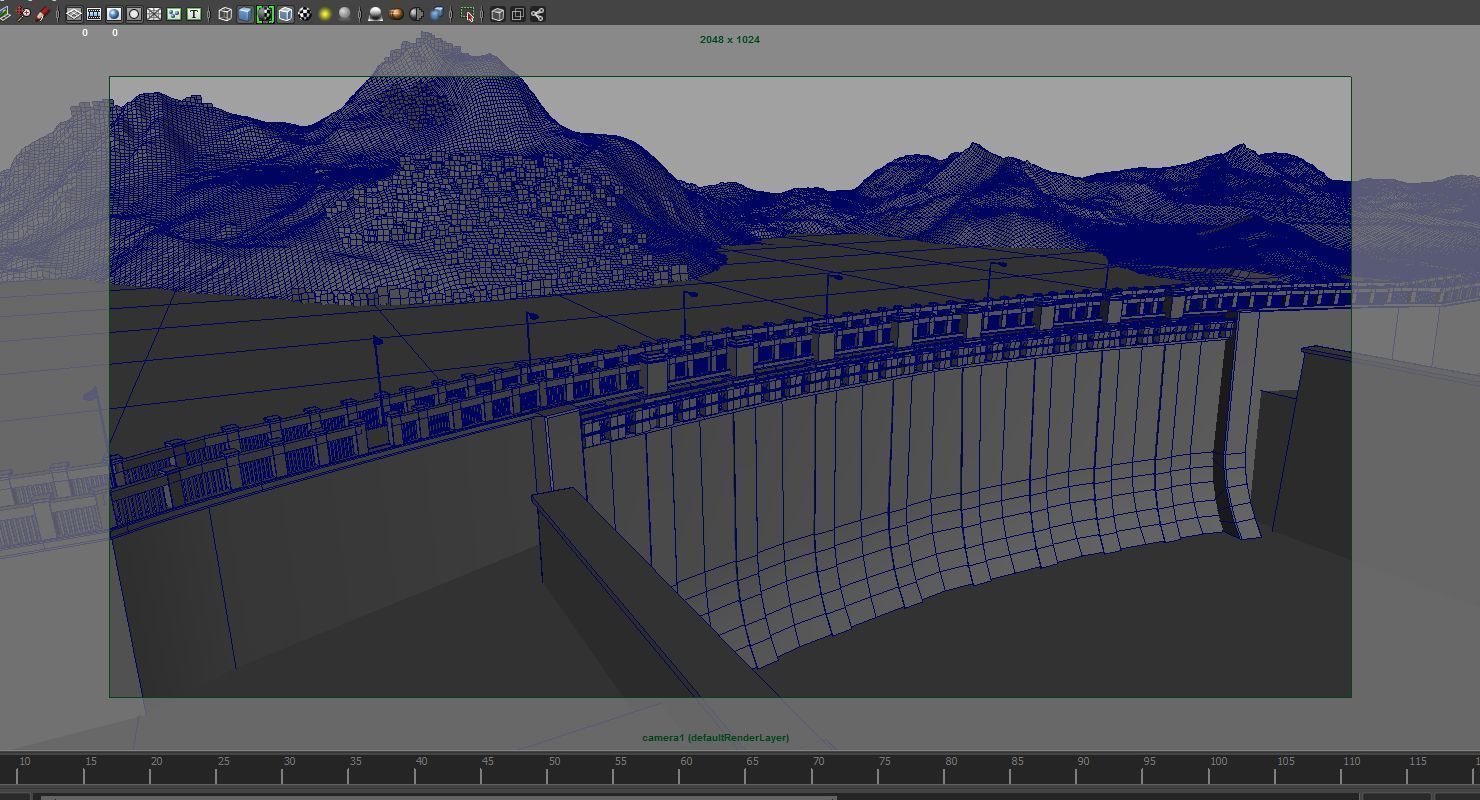 dam 3d model 3D model | CGTrader