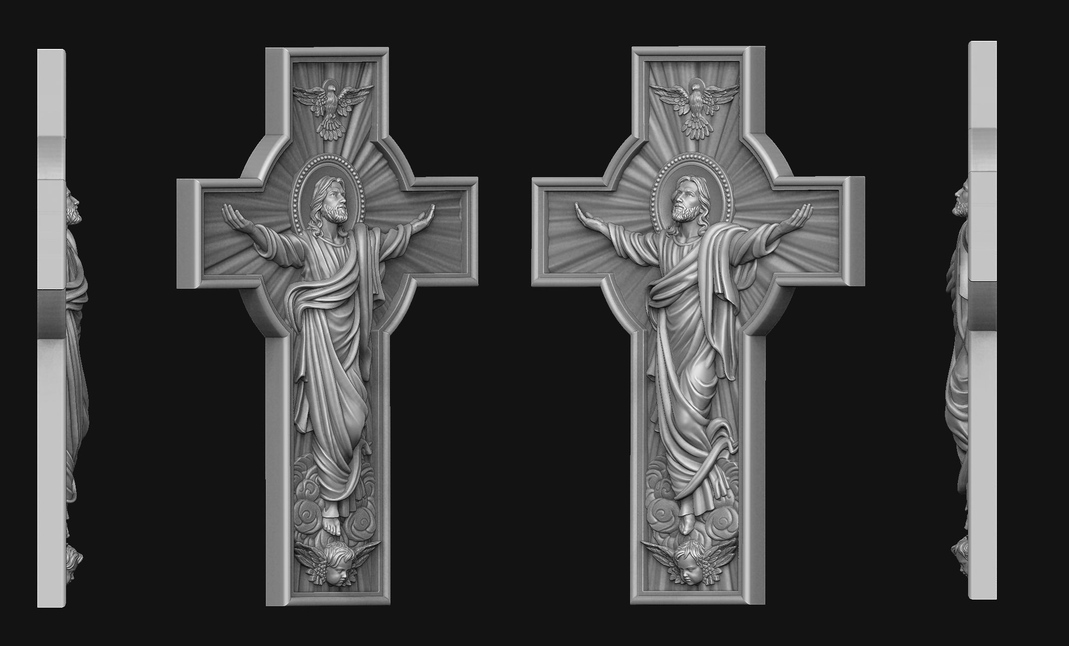 Jesus Ascension 3D Model Collection | CGTrader
