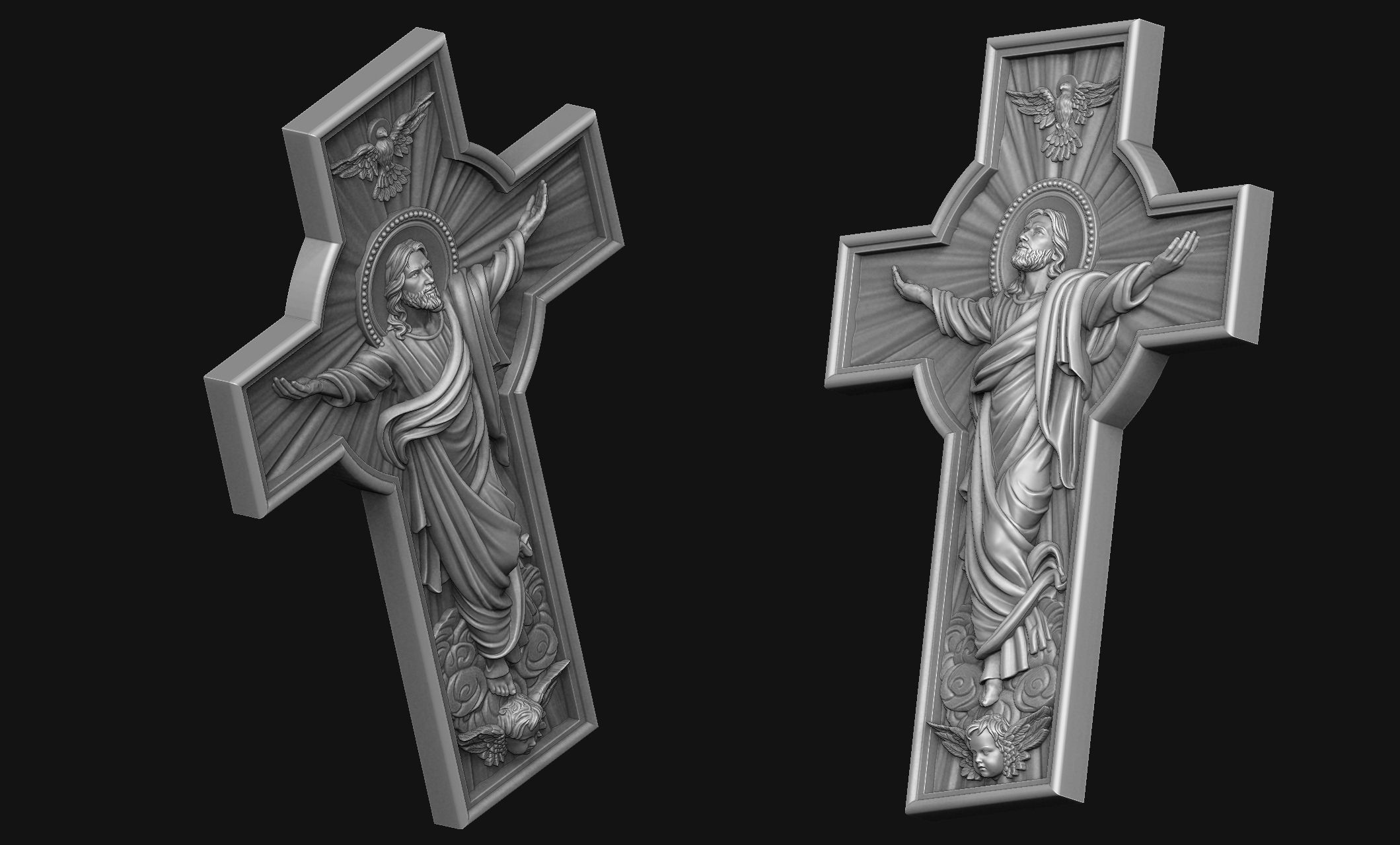 Jesus Ascension 3D Model Collection | CGTrader
