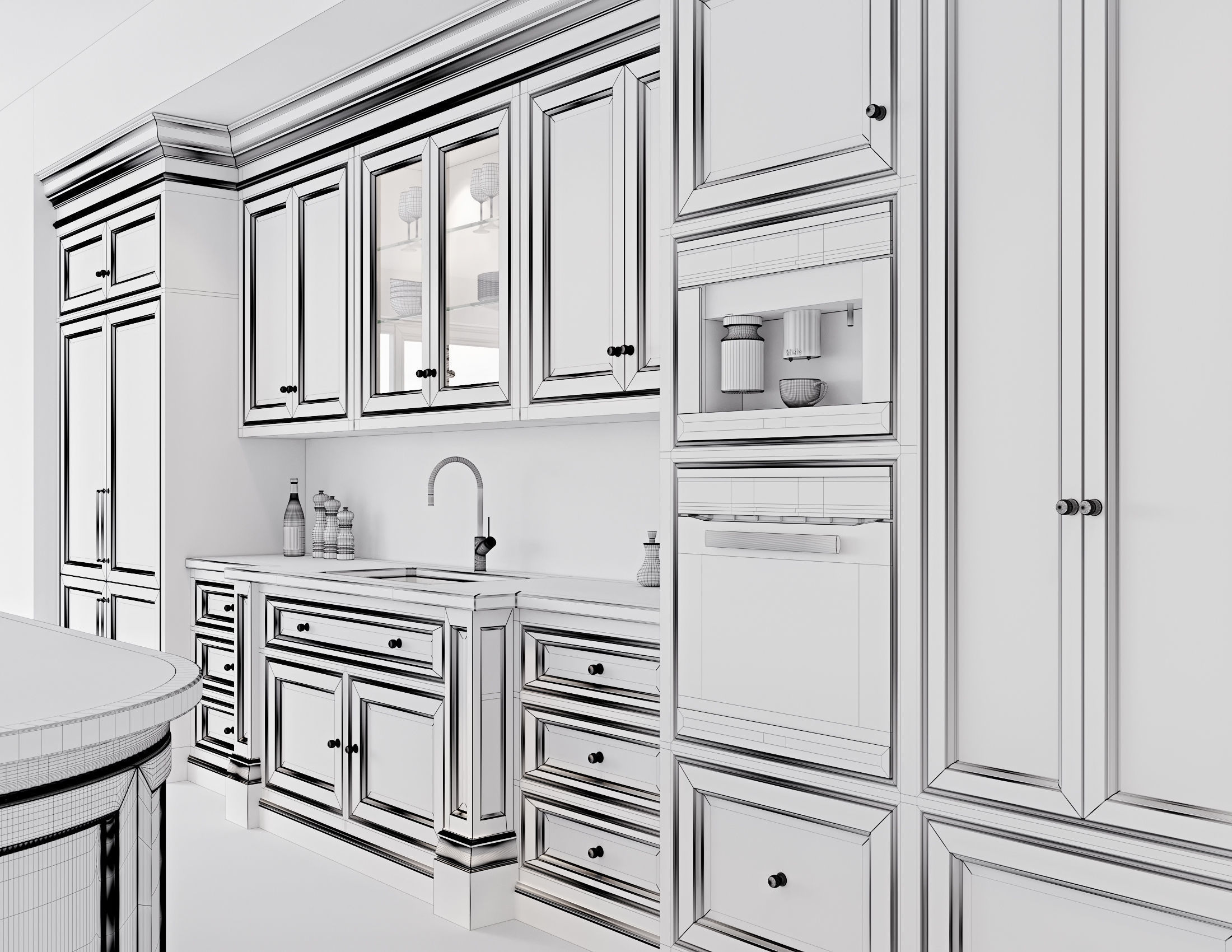 Kitchen by Tom Howley 4 3D model | CGTrader