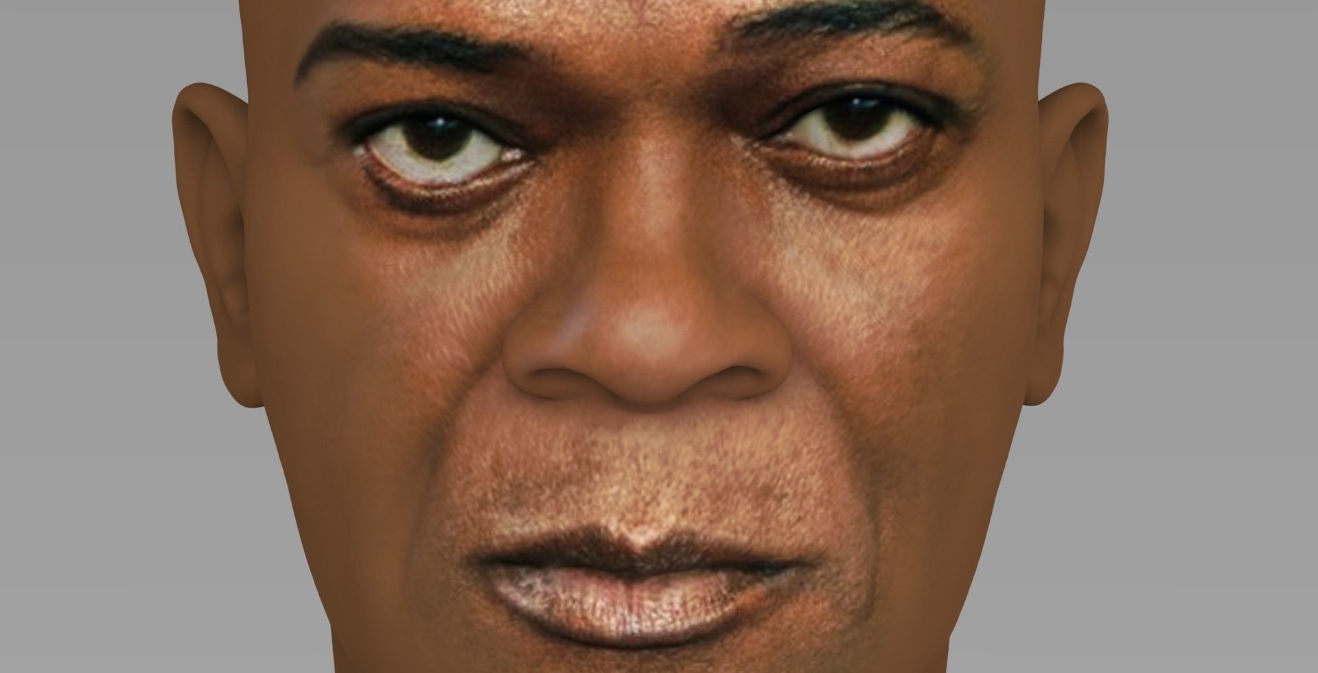 Samuel L Jackson 3D model | CGTrader