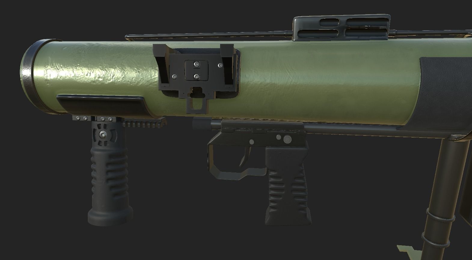 3D model Rocket Launcher VR / AR / low-poly | CGTrader