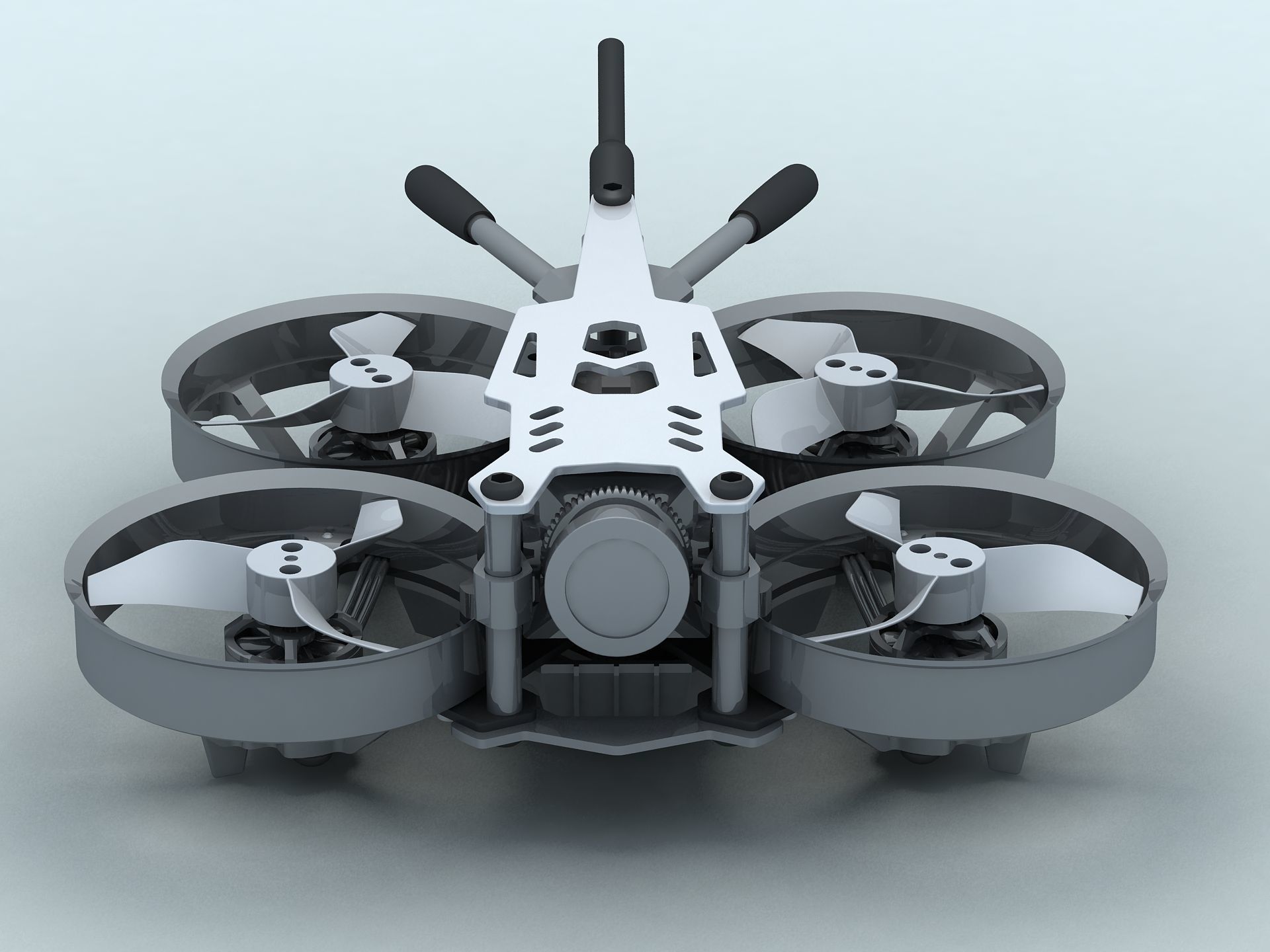 Bionic dragonfly four-axis Quadcopter UAV aircraft 3D model | CGTrader