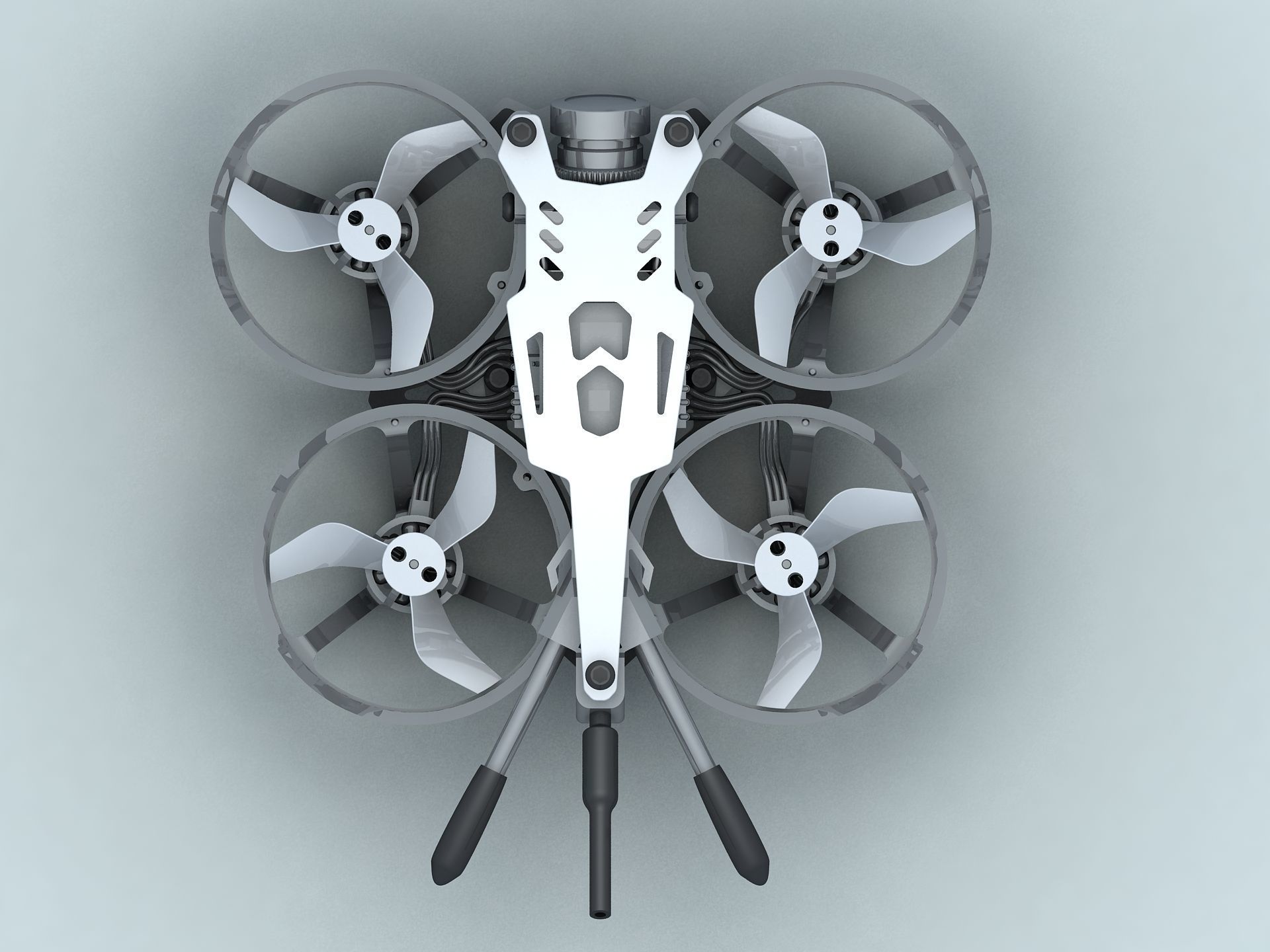 Bionic dragonfly four-axis Quadcopter UAV aircraft 3D model | CGTrader