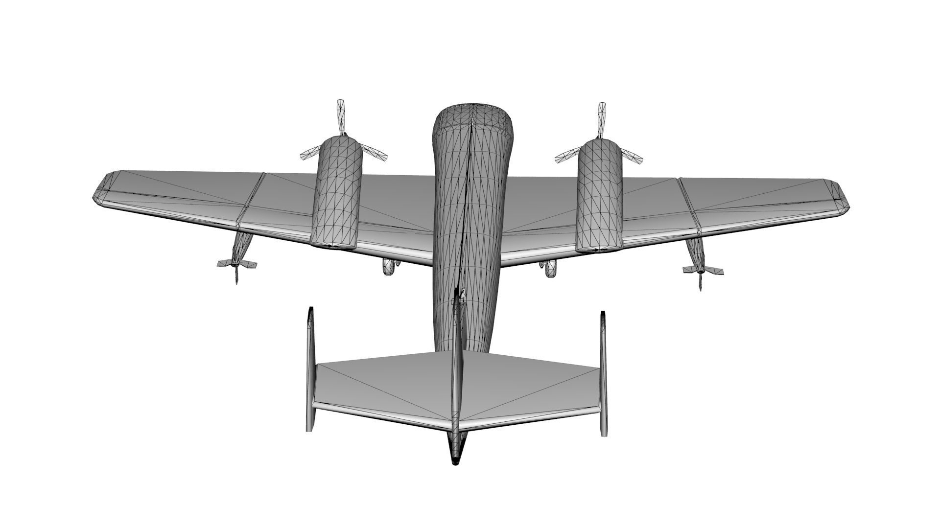 3D model Lowpoly OV-1 Mohawk 3D Model VR / AR / low-poly | CGTrader