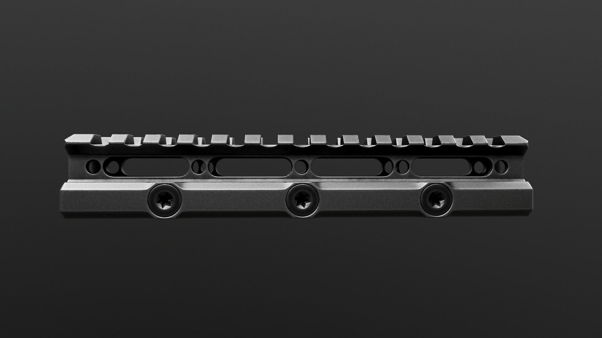 UTG Super Slim Picatinny Riser Mounts free VR / AR / low-poly 3D model ...