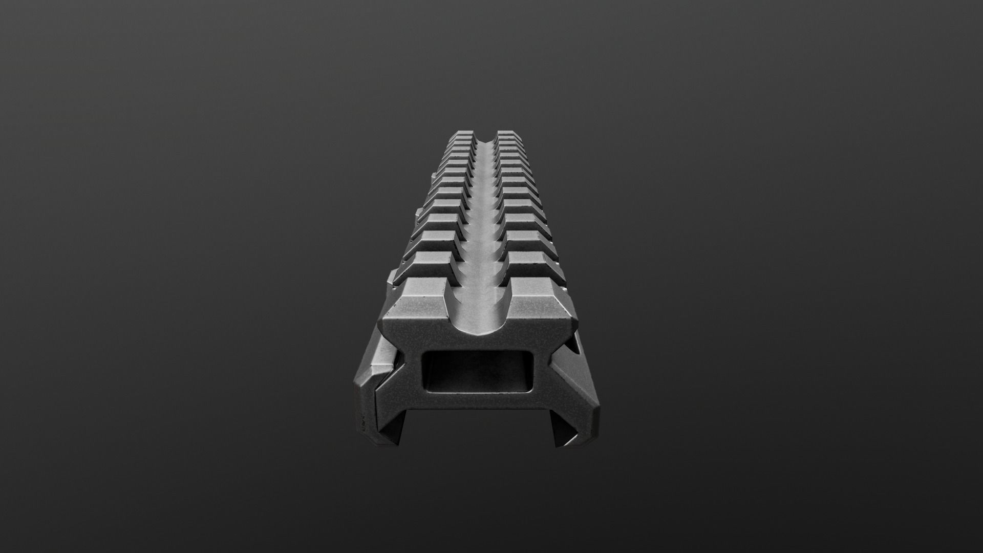 UTG Super Slim Picatinny Riser Mounts free VR / AR / low-poly 3D model ...