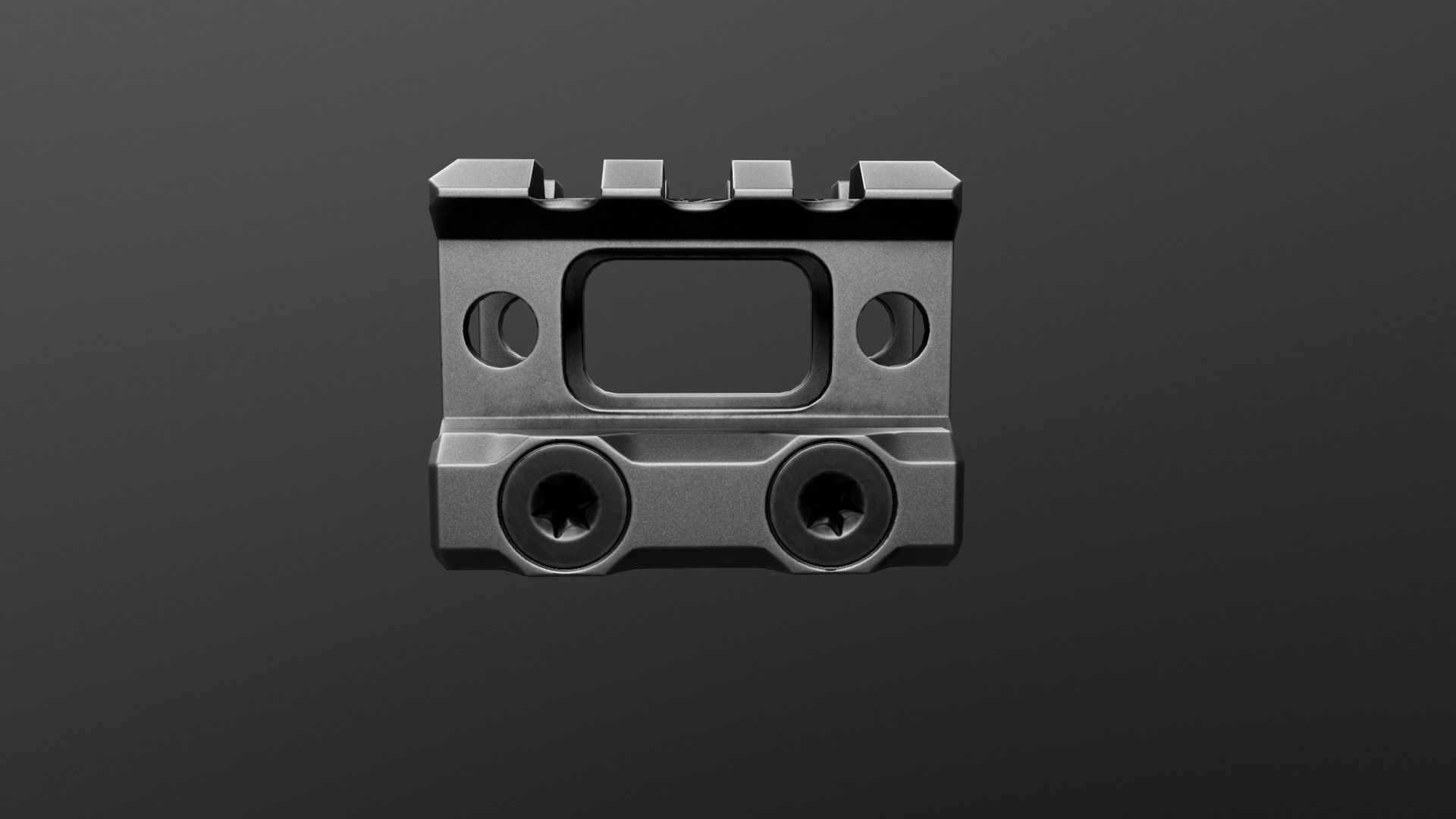 UTG Super Slim Picatinny Riser Mounts free VR / AR / low-poly 3D model ...