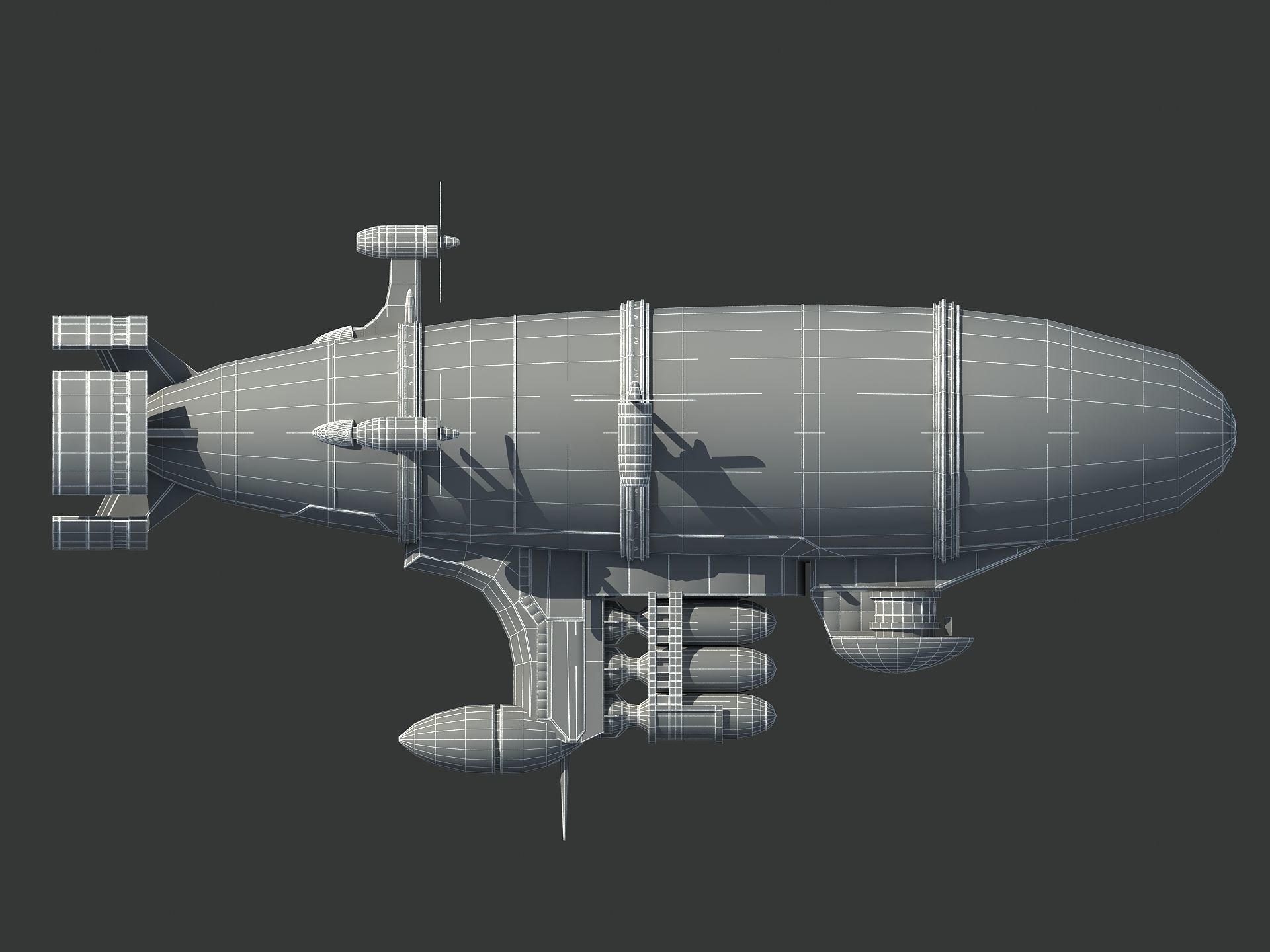 3D model Red Alert Kirov Airship-1 VR / AR / low-poly | CGTrader