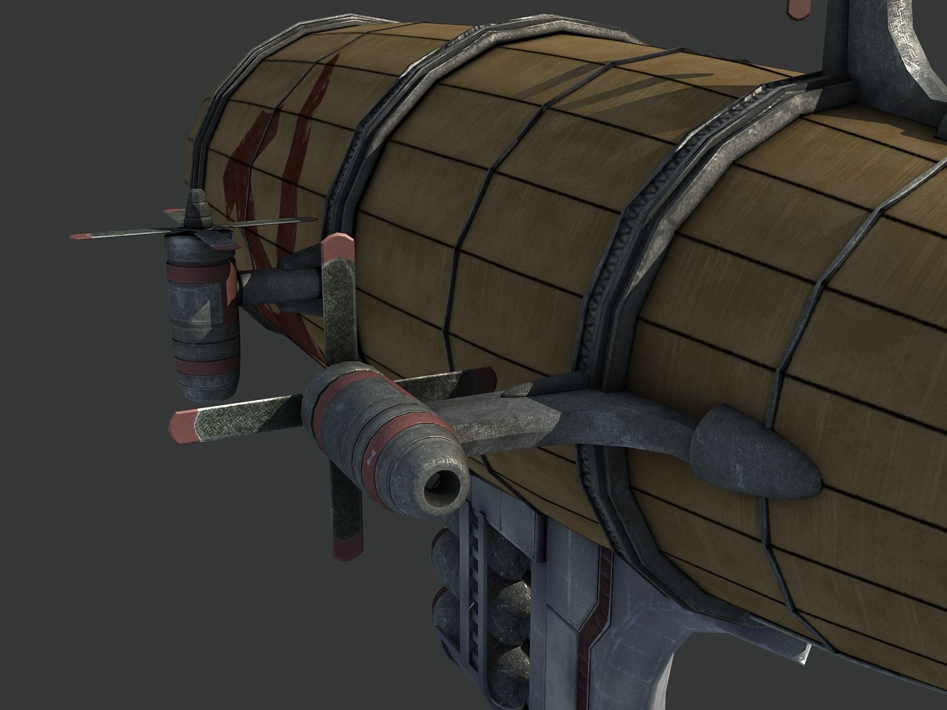 3D model Red Alert Kirov Airship-1 VR / AR / low-poly | CGTrader
