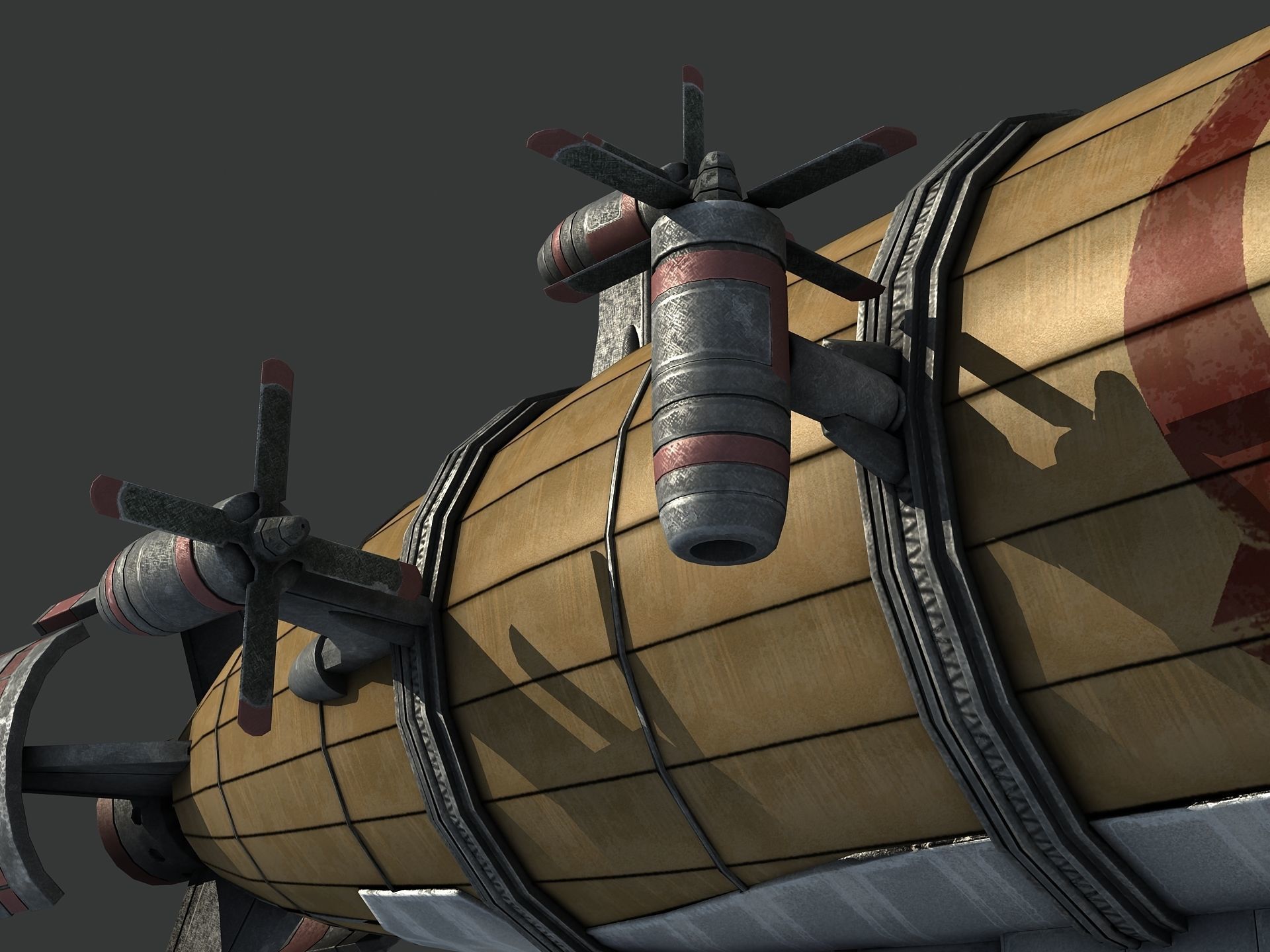 3D model Red Alert Kirov Airship-1 VR / AR / low-poly | CGTrader