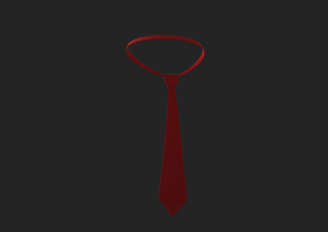 Necktie tie 3D model | CGTrader