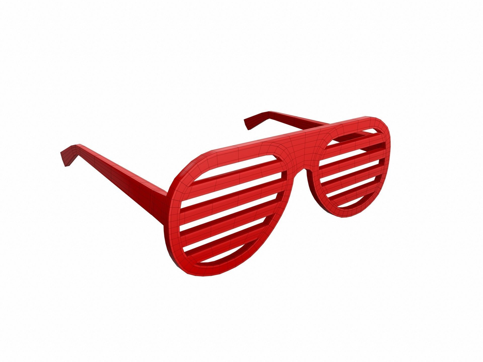 Shutter Shade Sunglasses 3D model | CGTrader