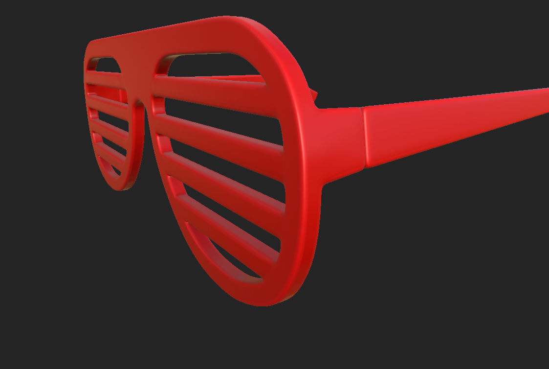 Shutter Shade Sunglasses 3D model | CGTrader