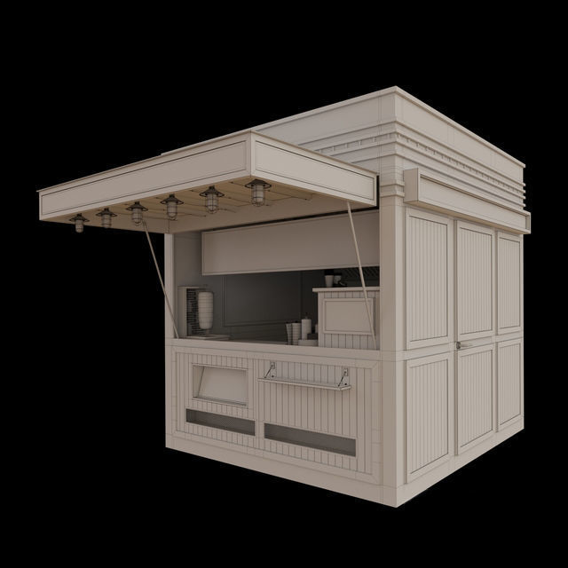 Doner Kebab House 3D model | CGTrader