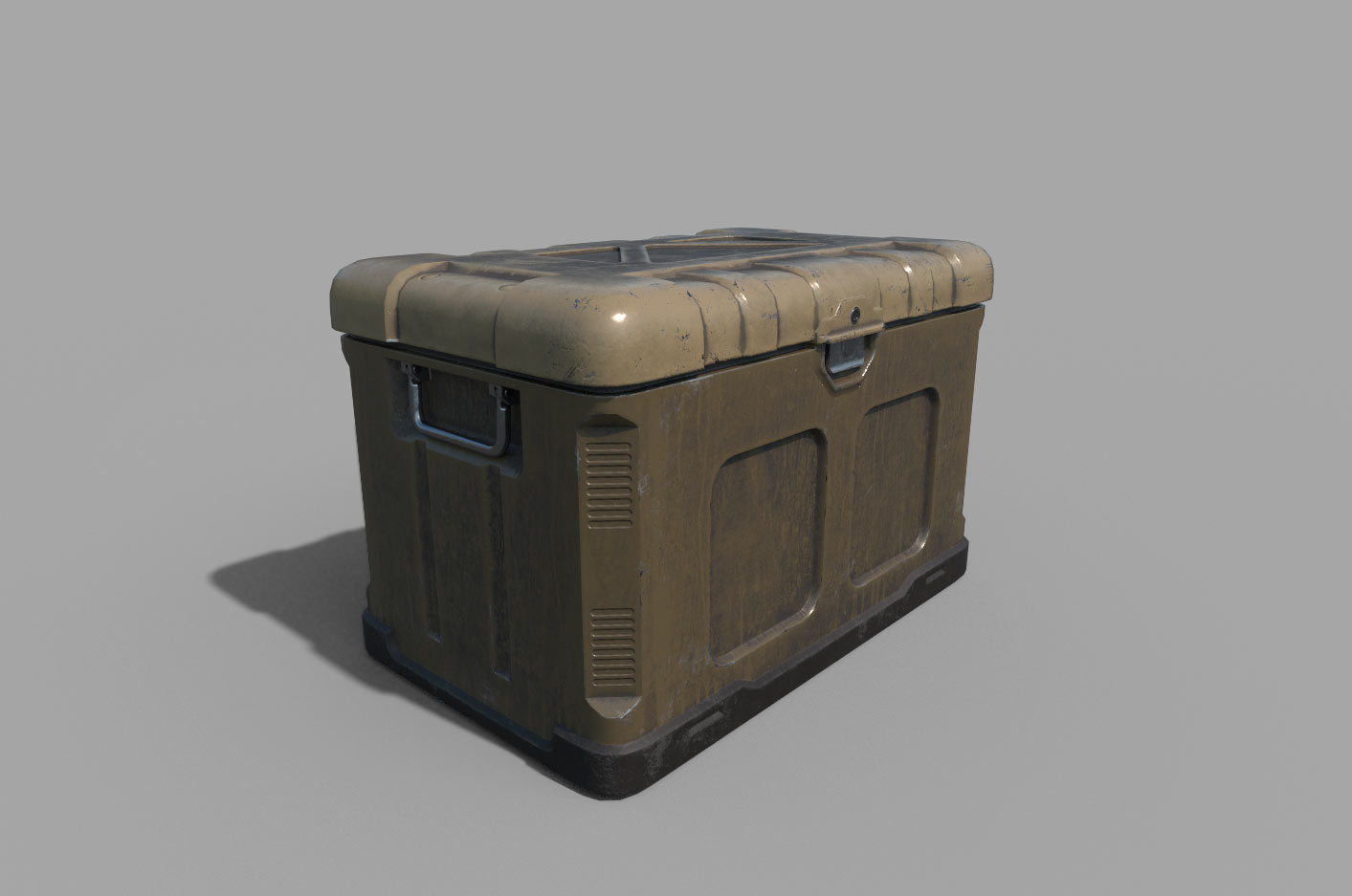 Industrial Crate free VR / AR / low-poly 3D model | CGTrader