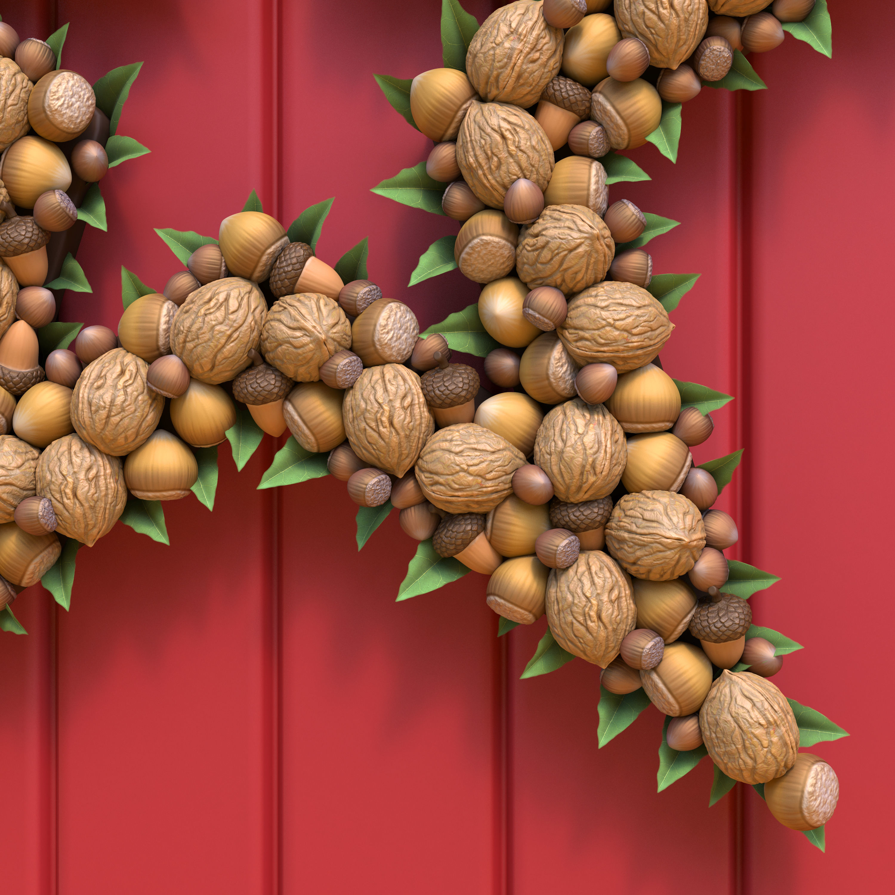 Wreath Collection 3D model | CGTrader