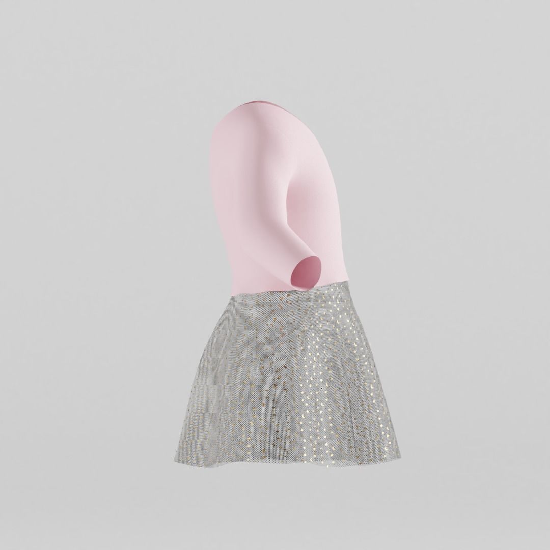Childrens Tutu 3D model | CGTrader