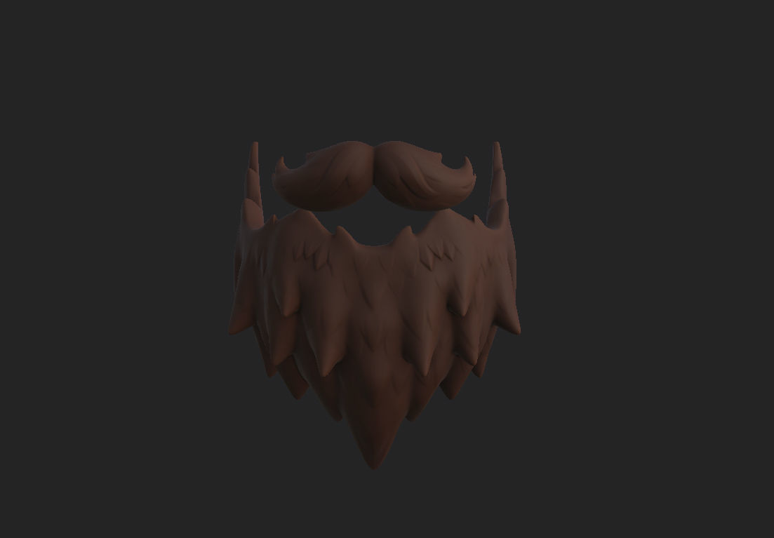 Beard 3D model | CGTrader
