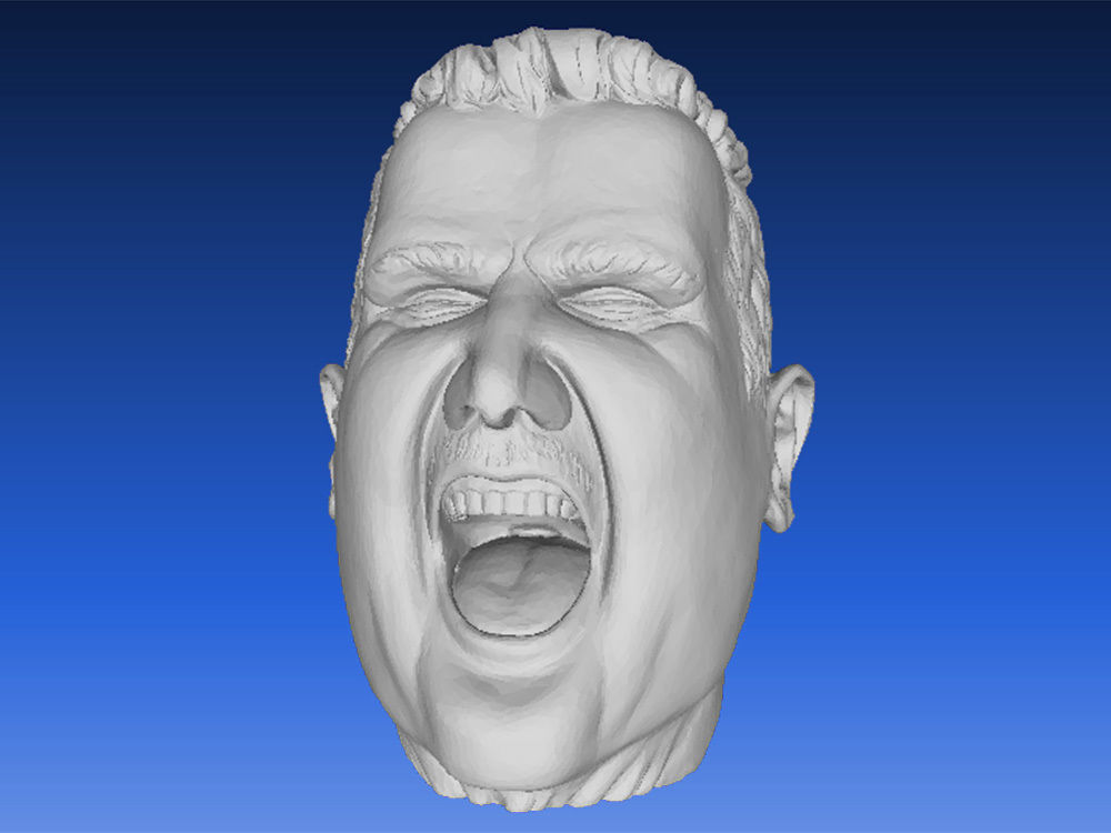 Bashar al-Assad laughing head free 3D model 3D printable | CGTrader
