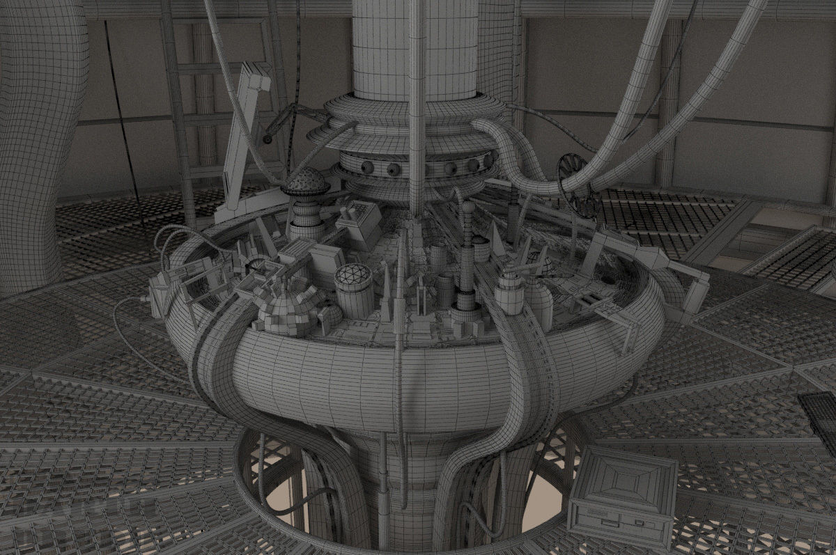 Tardis interior 3D model | CGTrader