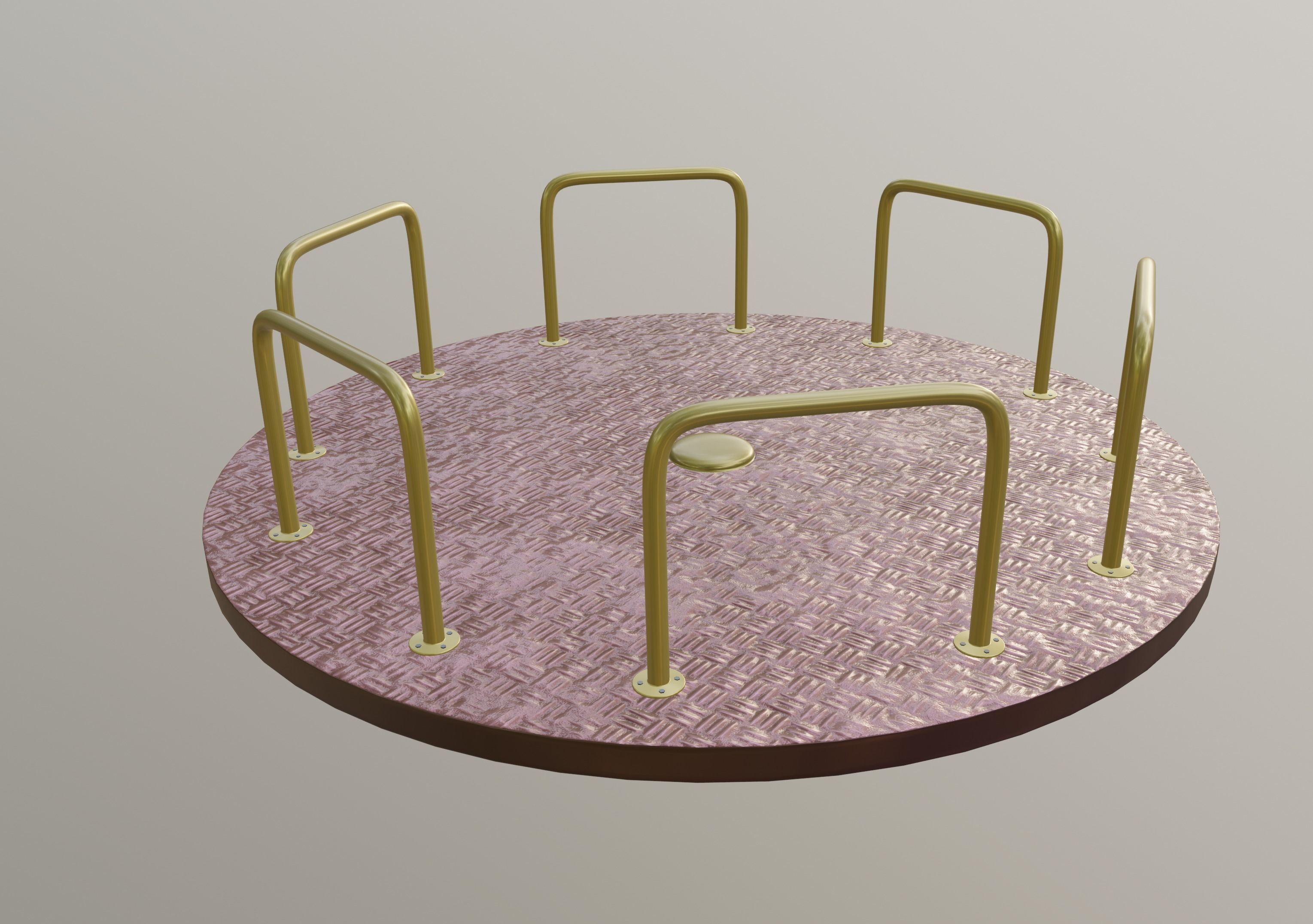 3D model Merry Go Round VR / AR / low-poly | CGTrader