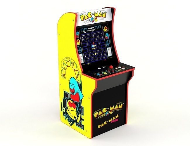 Pacman Arcade Machine 3D model | CGTrader