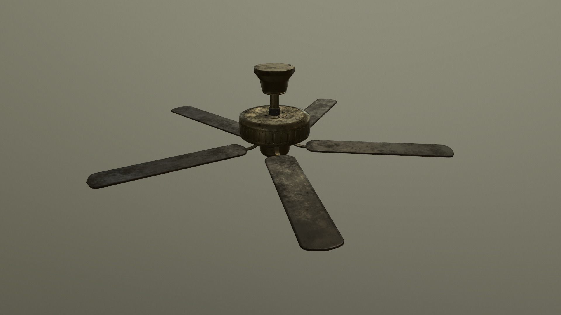 3D model Ceiling Fan Game Ready Asset PBR VR / AR / low-poly | CGTrader