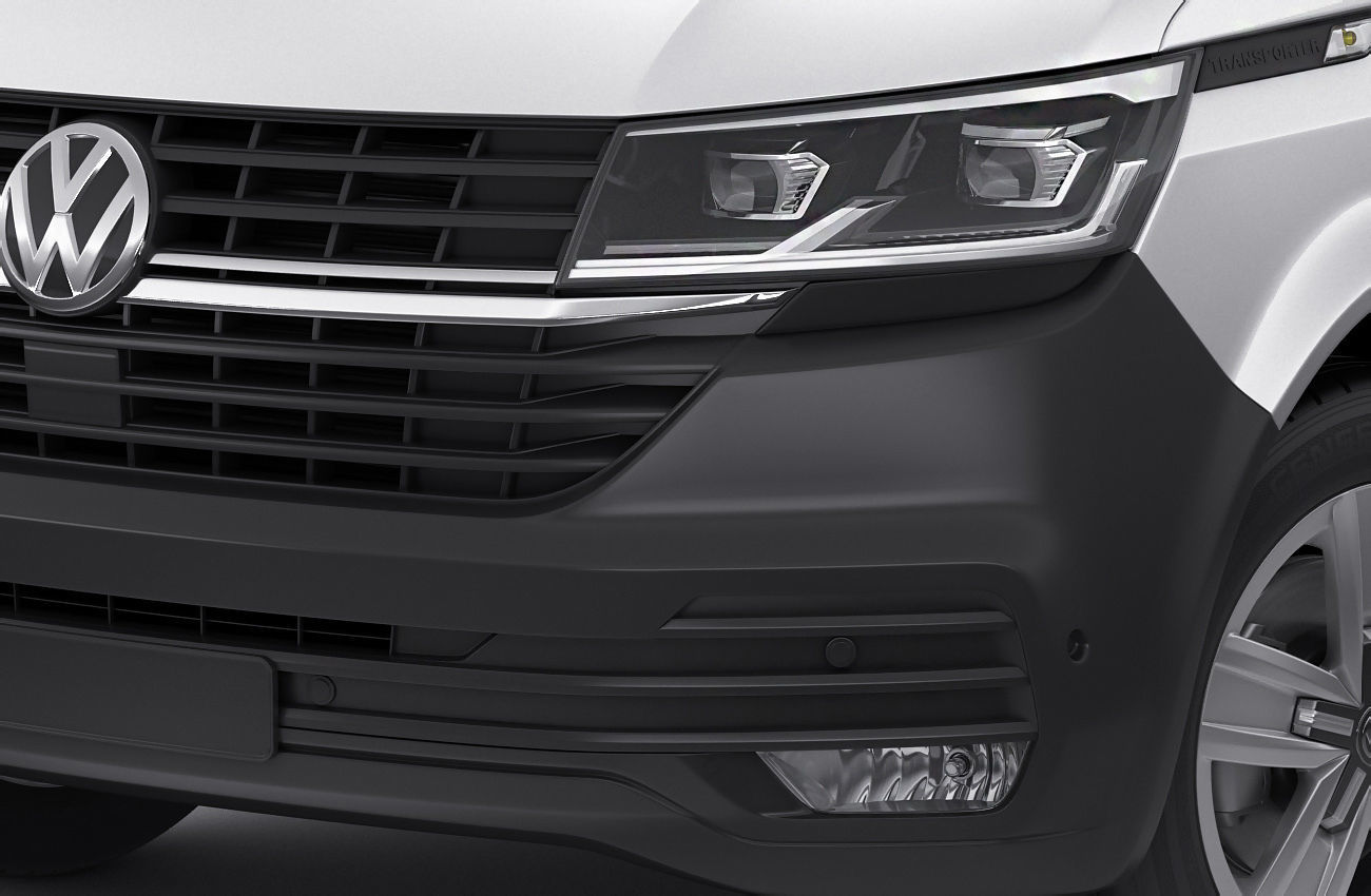 VW Transporter T6 1 panel van 2019 3D model | CGTrader